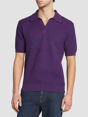 Etro Roma Knit Polo Shirt