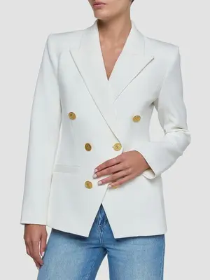 L'Agence Kyomi Double-breasted Blazer