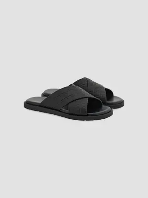 FERRAGAMO Brise Hug Leather Sandals
