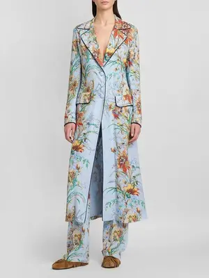 Etro Botanical Structured Duster Coat