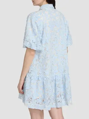 Simkhai Crissy Cotton Lace Minidress
