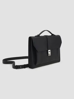 FERRAGAMO Hug Leather Briefcase