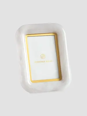 Jonathan Adler Como Picture Frame - White