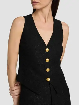 L'Agence Kino Bonded Lace Vest