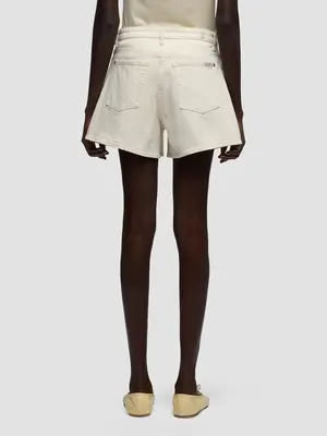 7 For All Mankind Kori A-line Denim Shorts