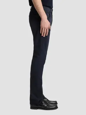 7 For All Mankind The Straight Stretch Mid-rise Straight-leg Jeans