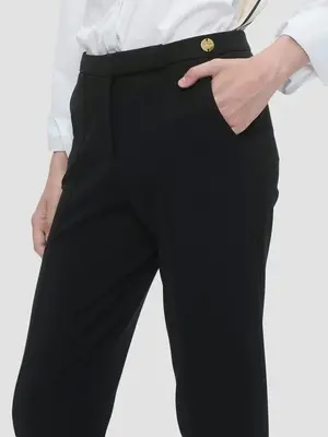 CALLAS MILANO Cory Jersey Slim Pants - Black