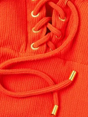CHANGE OF SCENERY Textured Taylor One-piece Swimsuit