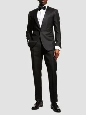Corneliani Leader Classic-fit Wool Tuxedo - Black
