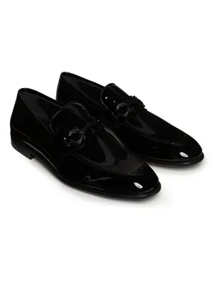 FERRAGAMO Foster Patent Leather Loafers