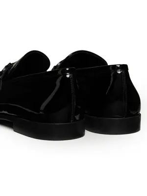 FERRAGAMO Foster Patent Leather Loafers