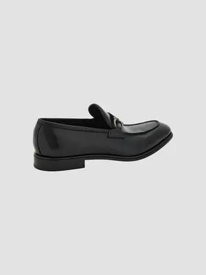 FERRAGAMO Turner Gancini Leather Loafers