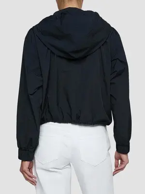 L'Agence Miro Drawstring Hood Windbreaker