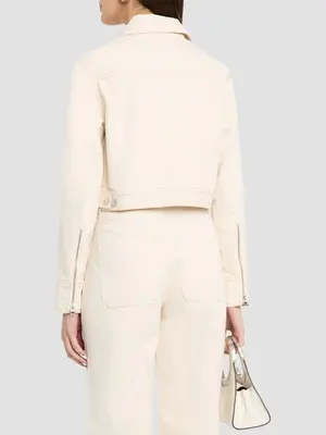 Veronica Beard Patty Crop Denim Jacket