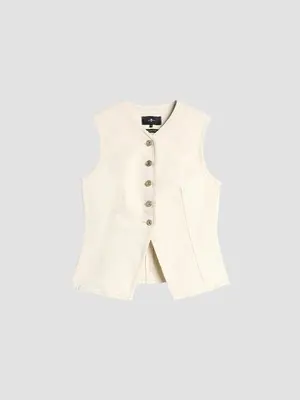 7 For All Mankind Denim Vest