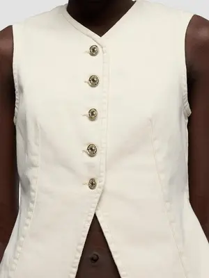 7 For All Mankind Denim Vest
