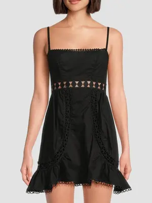 Peixoto Charlotte Cotton Minidress