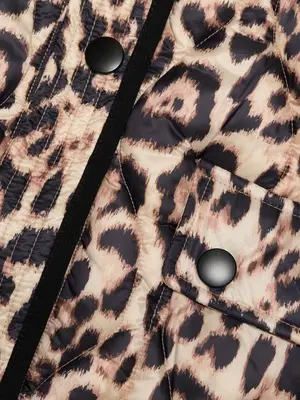 IF ONLY STUDIO Print Quilted Jacket