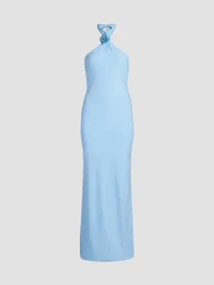 MARIANDREE GAITAN Daria Maxi Dress - Blue