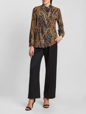 Etro Paisley Silk Shirt