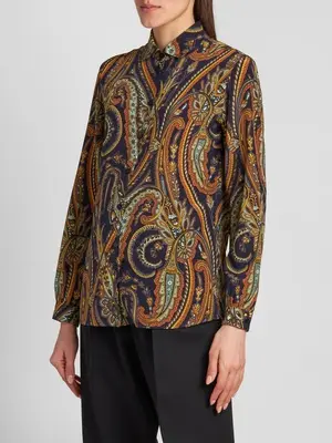 Etro Paisley Silk Shirt
