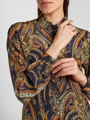 Etro Paisley Silk Shirt