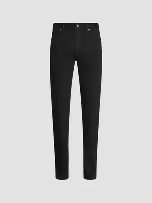 Zegna Stretch Cotton Roccia Jeans Black