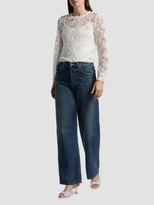 IF ONLY STUDIO Lace Top