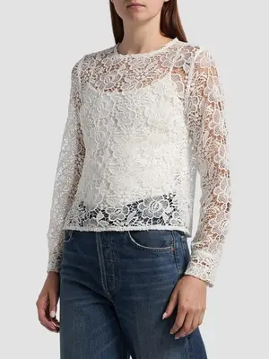 IF ONLY STUDIO Lace Top