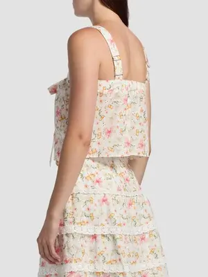 IF ONLY STUDIO Floral Cami Top