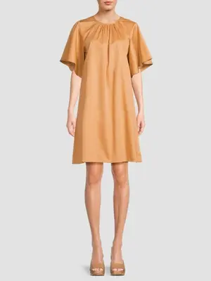 HARSHMAN Agata Knee-length Dress - Sand