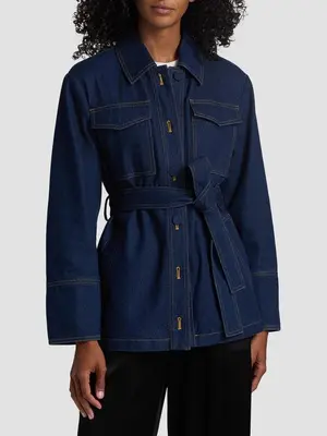 IF ONLY STUDIO Tie-waist Jacket
