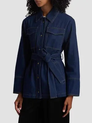 IF ONLY STUDIO Tie-waist Jacket