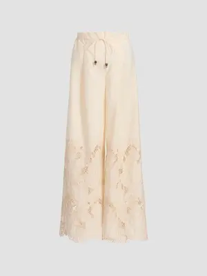 SABINA MUSAYEV Miguel Poplin Drawstring Pants