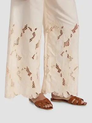 SABINA MUSAYEV Miguel Poplin Drawstring Pants