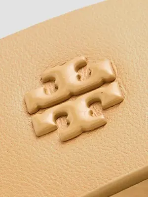 Tory Burch Logo-medallion Leather Platform Flip-flops