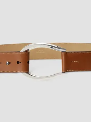 Polo Ralph Lauren Stirrup-buckle Leather Belt