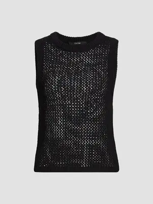 TOCCIN Estelle Crocheted Cotton Top