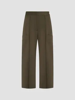 CALLAS MILANO Wyeth Cropped-leg Pants