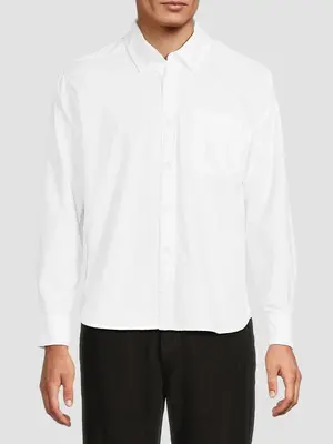 CORRIDOR Resonance Oxford Cotton Button-front Shirt