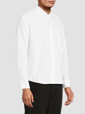 CORRIDOR Resonance Oxford Cotton Button-front Shirt