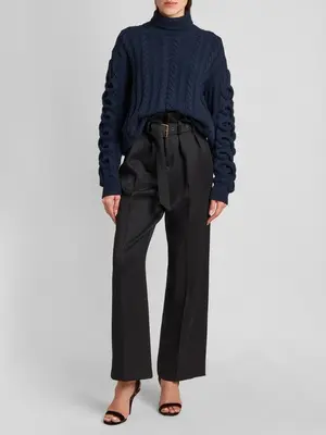Etro Cable-knit Wool Sweater