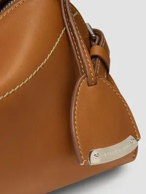 Ralph Lauren Leather Shoulder Bag - Gold