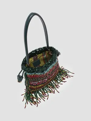 Etro Kalispera Small Sequin-embellished Shoulder Bag