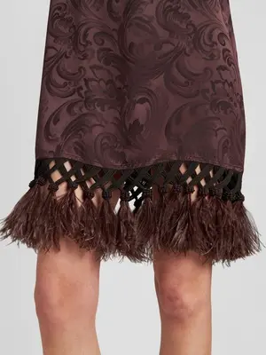 Etro Paisley Tassel Mini Dress - Multi