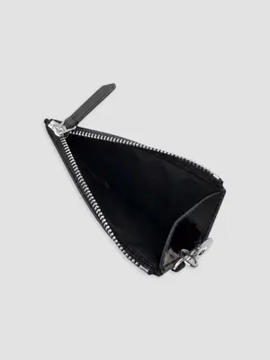 Veronica Beard Snakeskin-embossed Leather Card Holder