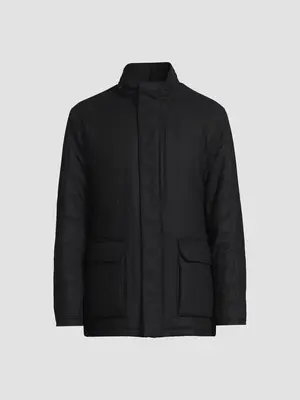 Corneliani Cashmere-nylon Car Coat