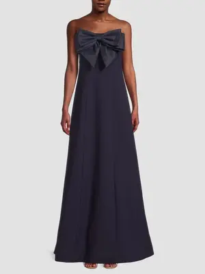Likely Mayfair Bow-detail Strapless Gown