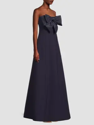 Likely Mayfair Bow-detail Strapless Gown