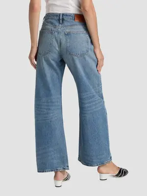 EB DENIM Enzo Cropped Mid-rise Barrel Jeans